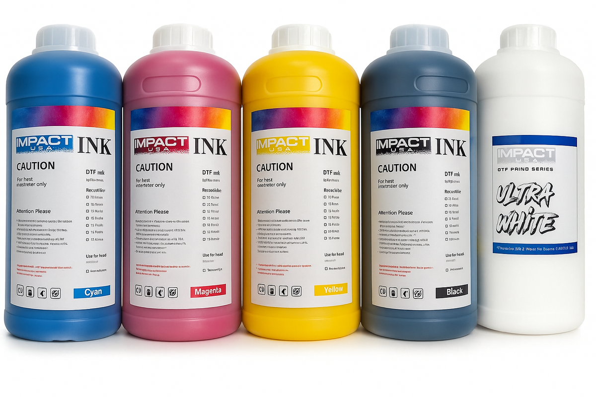 Impact Prime DTF CMYK-W Ink 1kg — Inkjet Parts